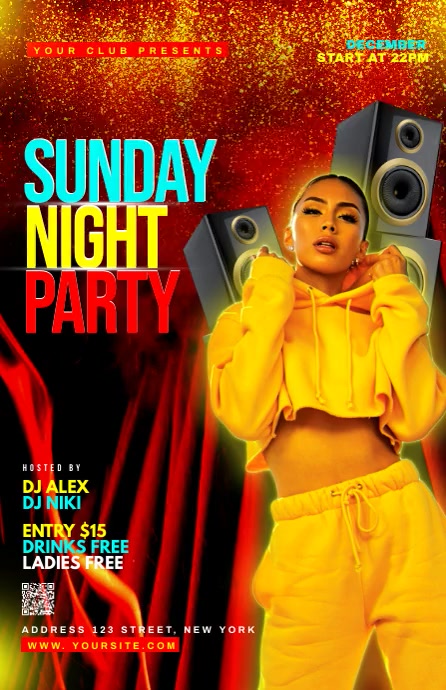 Copy of SUNDAY PARTY | PosterMyWall