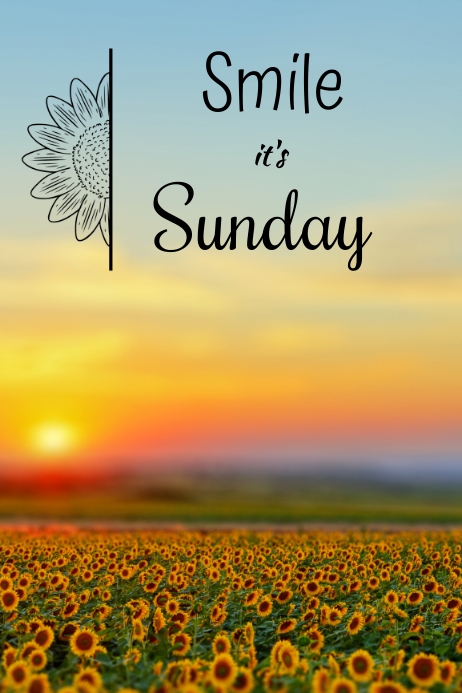 Sunday Post Template | PosterMyWall