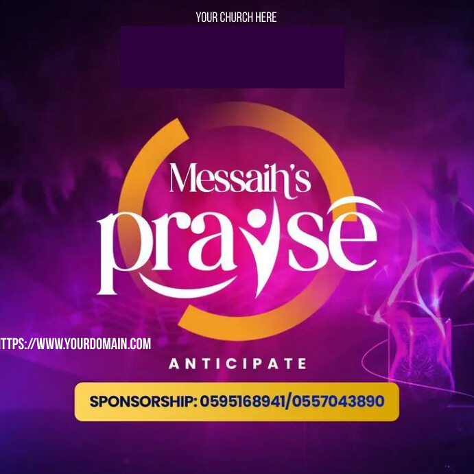 Sunday praise flyer Template | PosterMyWall