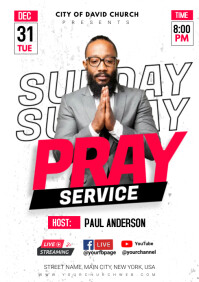 sunday service Template | PosterMyWall