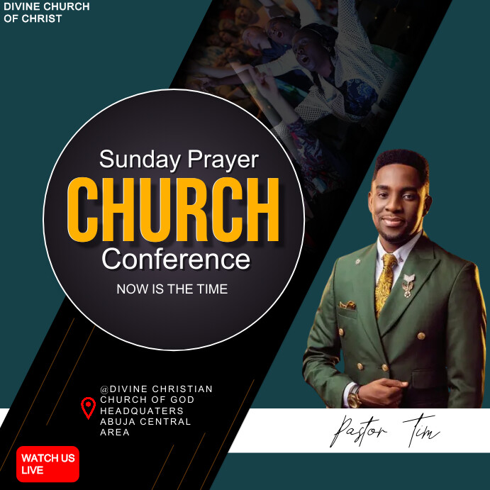 Copy of sunday prayer design | PosterMyWall