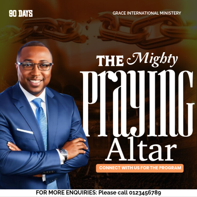 Sunday prayer program Template | PosterMyWall