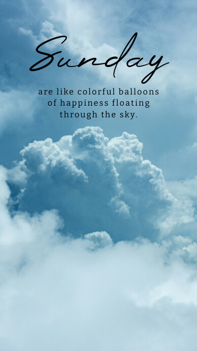 sunday quote Template | PosterMyWall