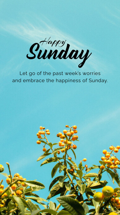 Plantilla de Sunday Quote Insta Instagram Story | PosterMyWall