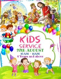 Church Sunday School poster Template | PosterMyWall