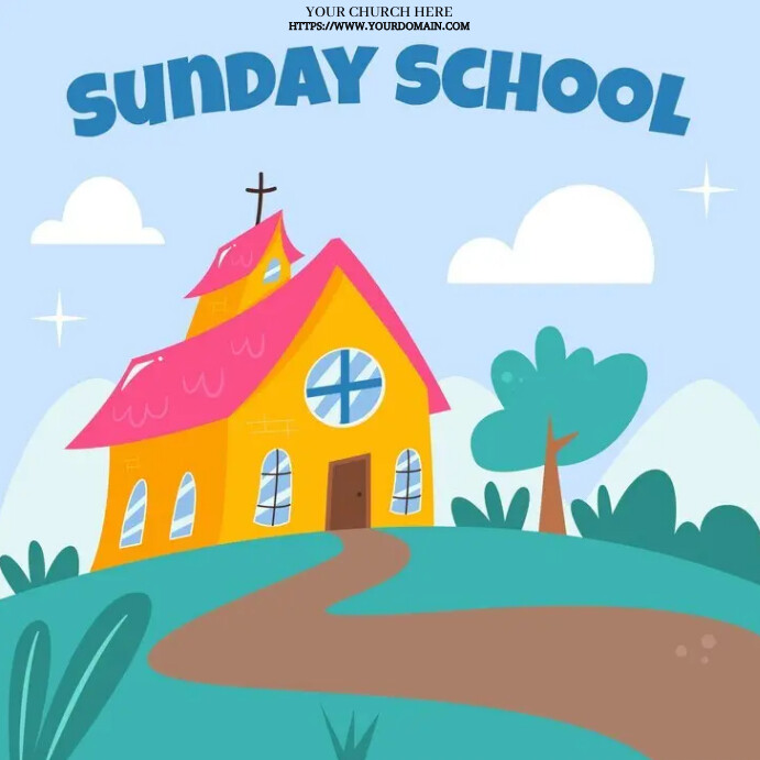 Sunday school Template | PosterMyWall