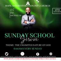 Sunday school Template | PosterMyWall