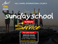 SUNDAY SCHOOL POSTER Template | PosterMyWall