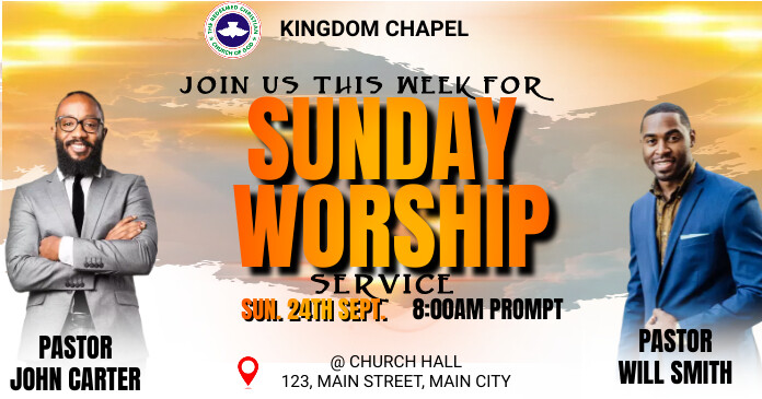 Copy of SUNDAY SERVICE (1) | PosterMyWall