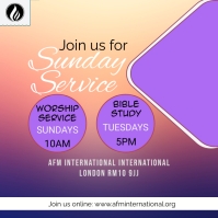 Sunday Service Template | PosterMyWall