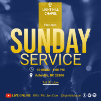 Dedication Sunday (1) Template | PosterMyWall