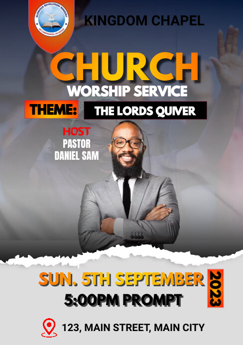 SUNDAY SERVICE (1) Template | PosterMyWall