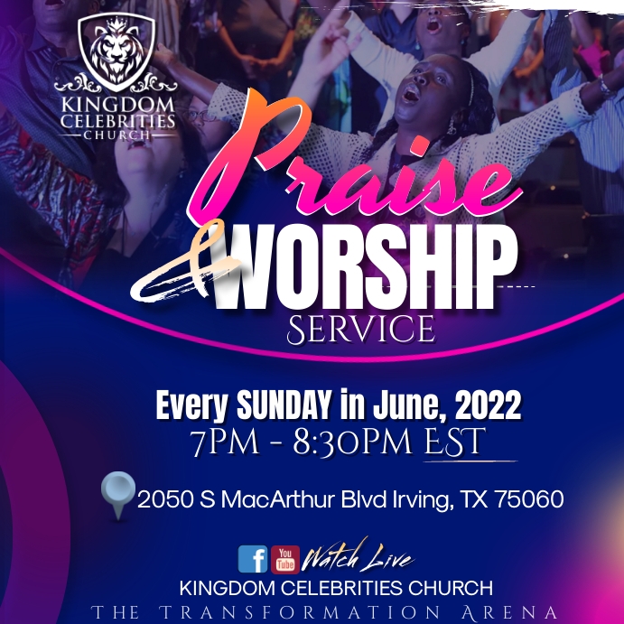 Sunday service (10) Template | PosterMyWall