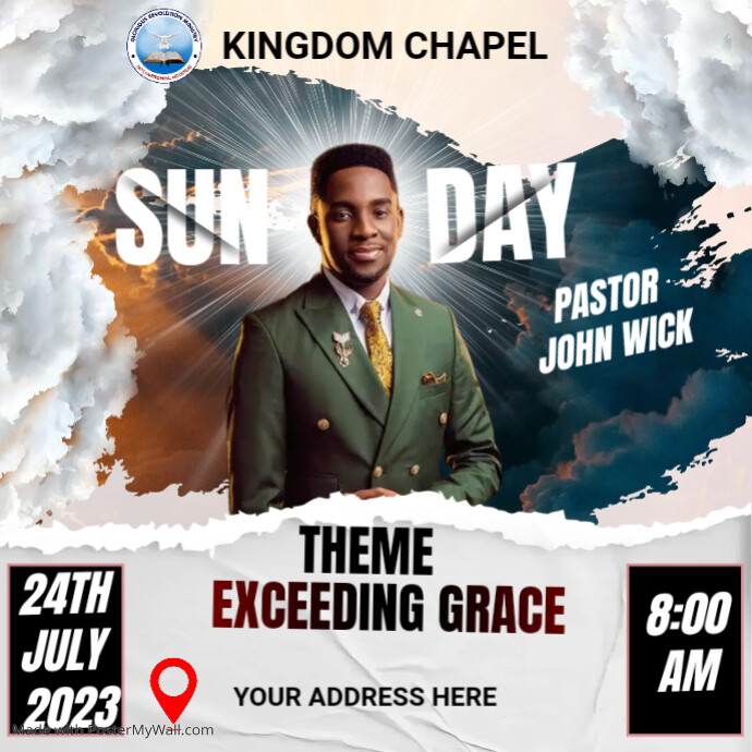 Copy of SUNDAY SERVICE (31) | PosterMyWall
