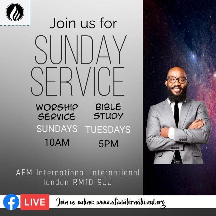 Sunday Service (7) Template | PosterMyWall
