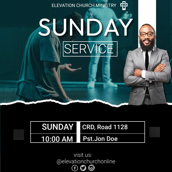 Copy of SUNDAY SERVICE (7) | PosterMyWall