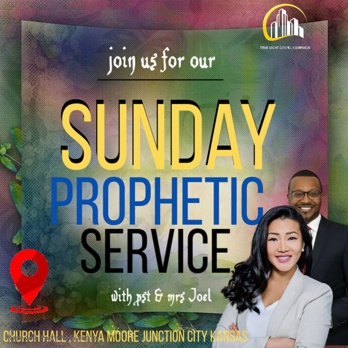 Sunday service/church Template | PosterMyWall