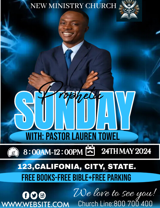 Free Church Invitation Card Templates