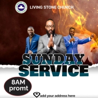 Sunday service Template | PosterMyWall