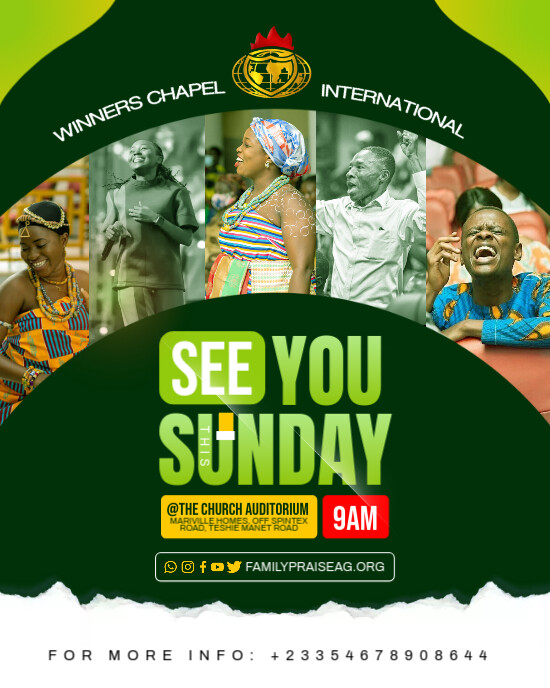 Copy of sunday service | PosterMyWall