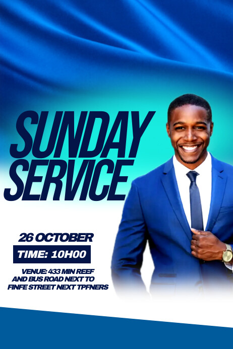 sunday service Template | PosterMyWall