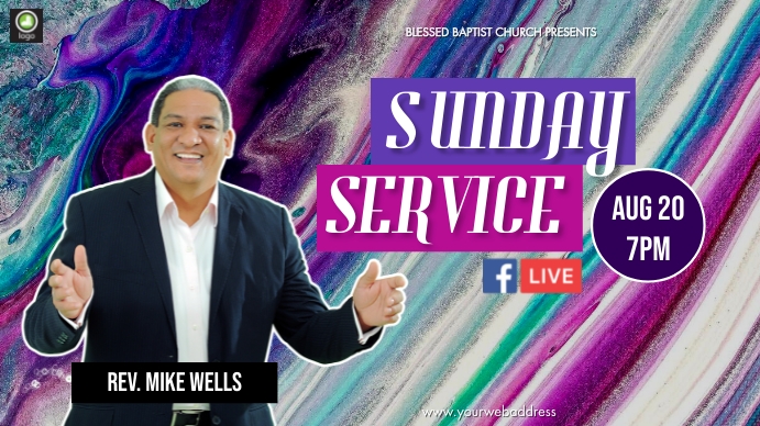 Sunday Service Template | PosterMyWall