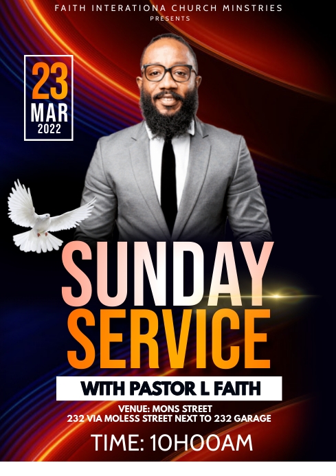 Sunday service Template | PosterMyWall