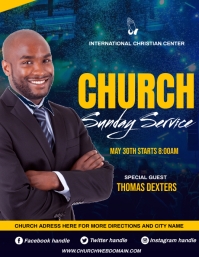 sunday service Template | PosterMyWall