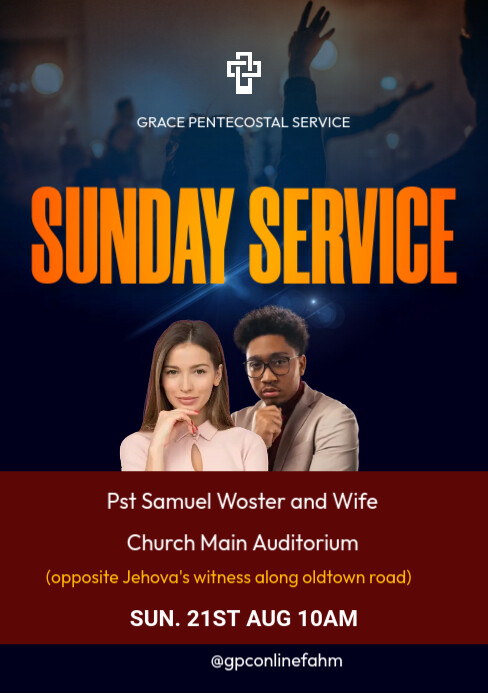 sunday service Template | PosterMyWall