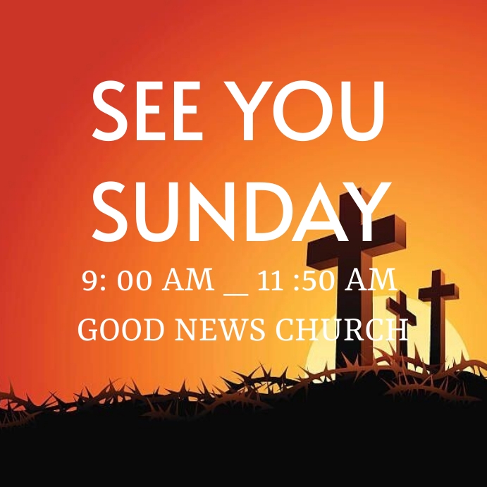 Sunday service Template | PosterMyWall