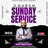 Sunday service Template | PosterMyWall