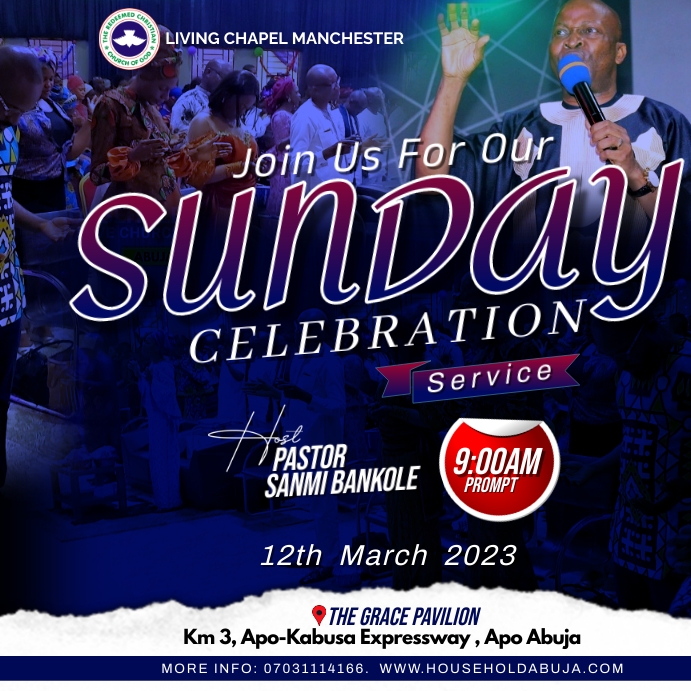 Copy of SUNDAY SERVICE | PosterMyWall