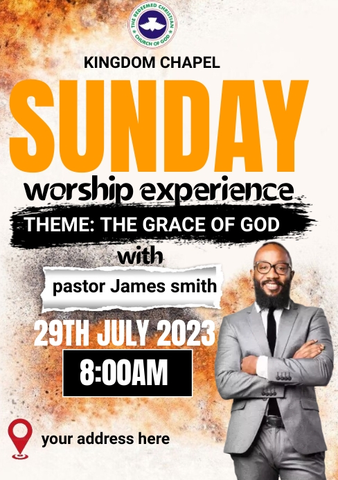 Sunday service Template | PosterMyWall