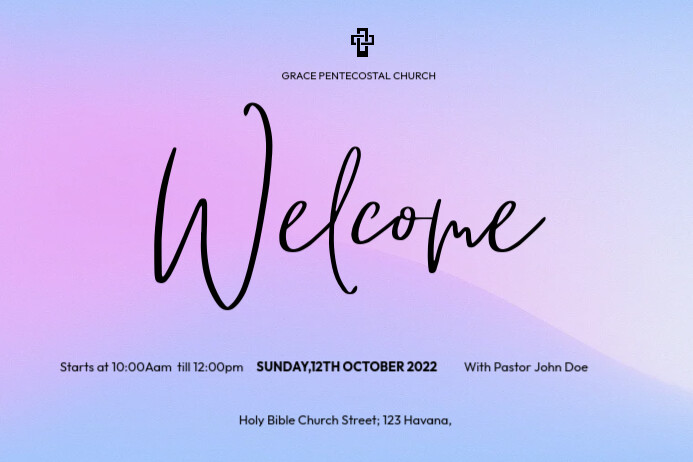 sunday service Template | PosterMyWall