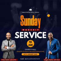sunday service Template | PosterMyWall