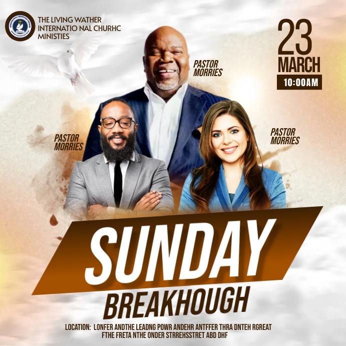 sunday service Template | PosterMyWall