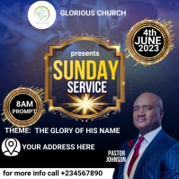 Grey Church Inauguration Instagram Post Template | PosterMyWall