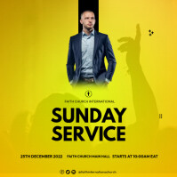 sunday service Template | PosterMyWall