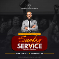 sunday service Template | PosterMyWall