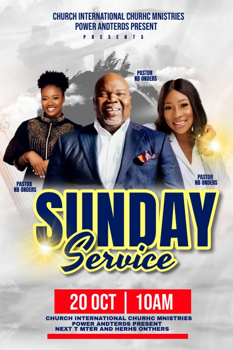 sunday service Template | PosterMyWall