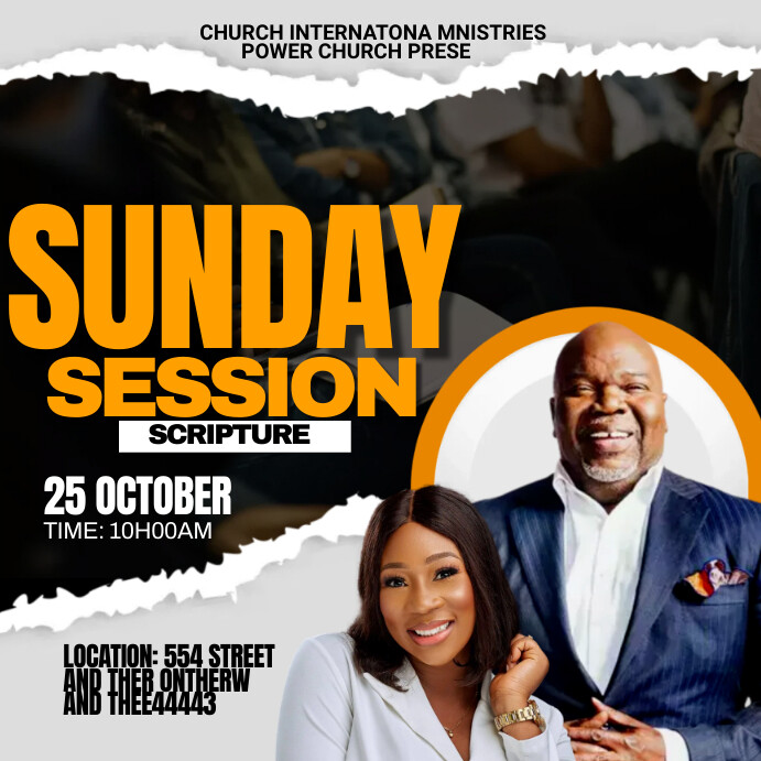 sunday service Template | PosterMyWall