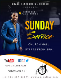 Mass Flyer Template | PosterMyWall