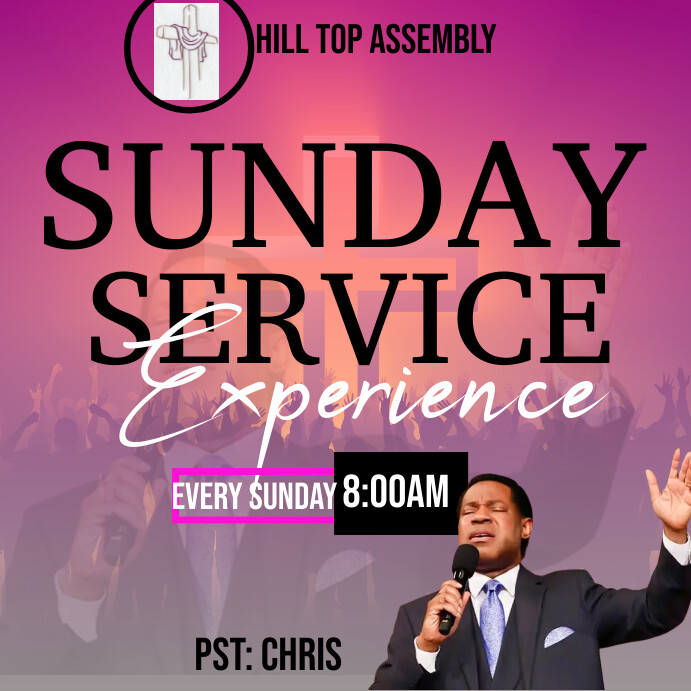 Sunday service Template | PosterMyWall