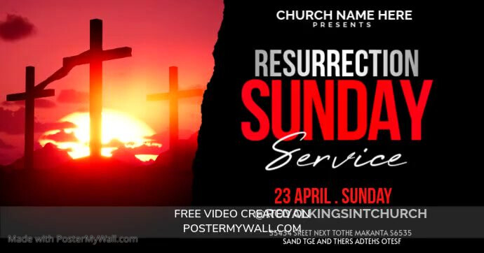 sunday service Template | PosterMyWall
