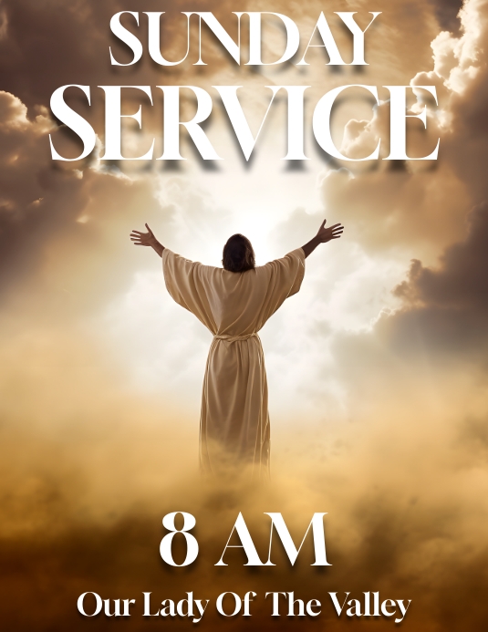 Copy of SUNDAY SERVICE | PosterMyWall