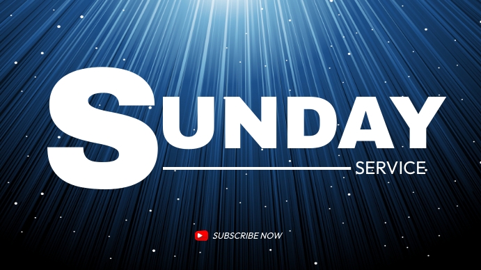 Sunday Service Template | PosterMyWall
