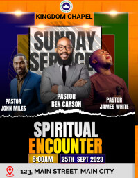 compassion sunday flyer template | PosterMyWall