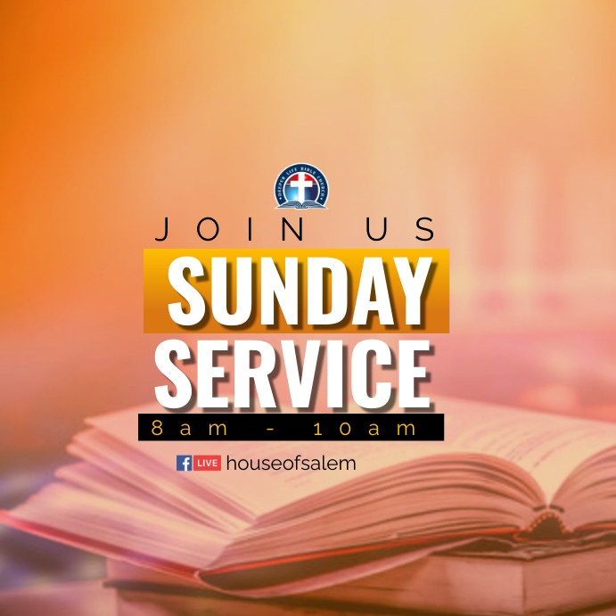 Copy of SUNDAY SERVICE FLYER (1) | PosterMyWall