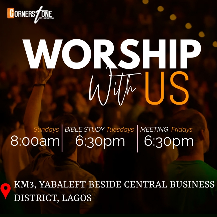 SUNDAY SERVICE FLYER DESIGN TEMPLATE (15) | PosterMyWall