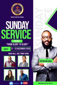 Spiritual Recharge Church Event Flyer Template | PosterMyWall